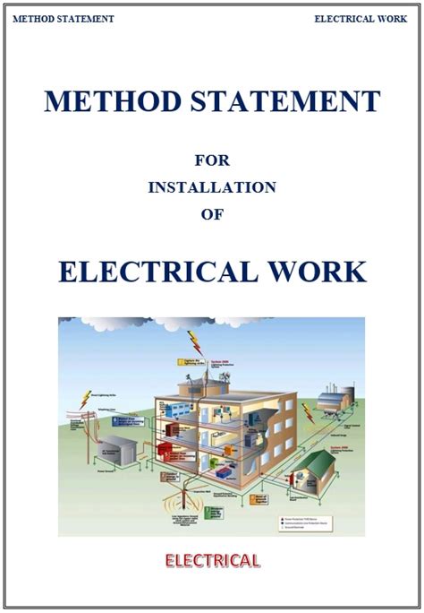 Method Statement Installation Of Electrical Work