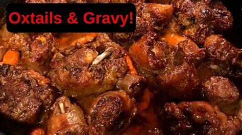 Oven Roasted Oxtails And Homemade Gravy Recipe Hubby Helps Me Cook 🍖