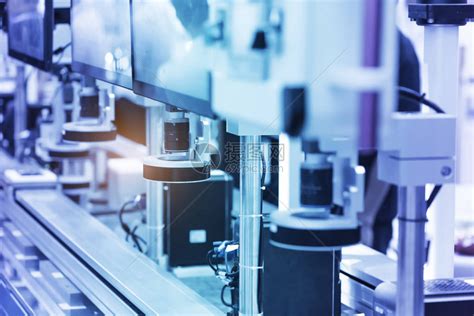 手机工厂的机器人机器视觉系统高清图片下载 正版图片503490952 摄图网