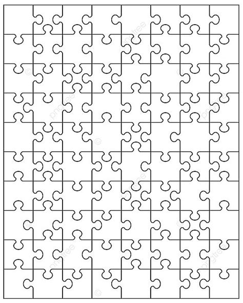 흰색 직소 퍼즐 템플릿 디자인 배경 게임 모자이크 구성 배경 일러스트 및 사진 무료 다운로드 Pngtree