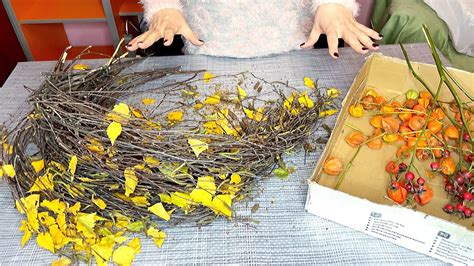 ДЕКОР ИЗ СУХИХ ВЕТОК Diy Youtube