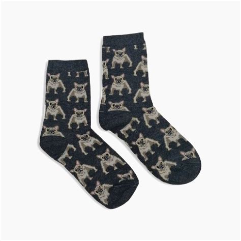 Dark Frenchie Socks Thomp2 Socks