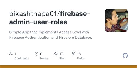 Github Bikashthapa Firebase Admin User Roles Simple App That Implements Access Level With