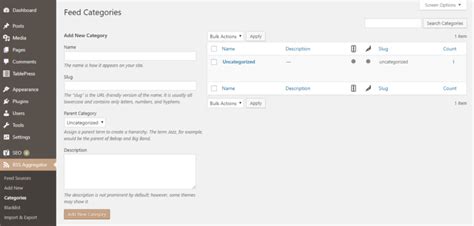 WP RSS Aggregator Create Custom RSS Feeds