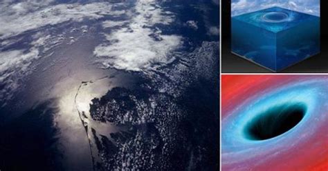 바다의 거대 소용돌이 우주 블랙홀과 닮았다