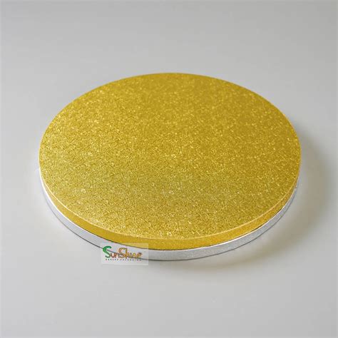Sunshine Custom Personalised Cake Board White 12mm Cake Base Board