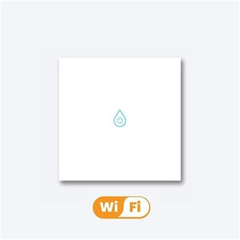 Housemate Χωνευτός Διακόπτης Τοίχου Wi Fi Ειδικών Χρήσεων με Πλαίσιο και Ένα Πλήκτρο Λευκός 170