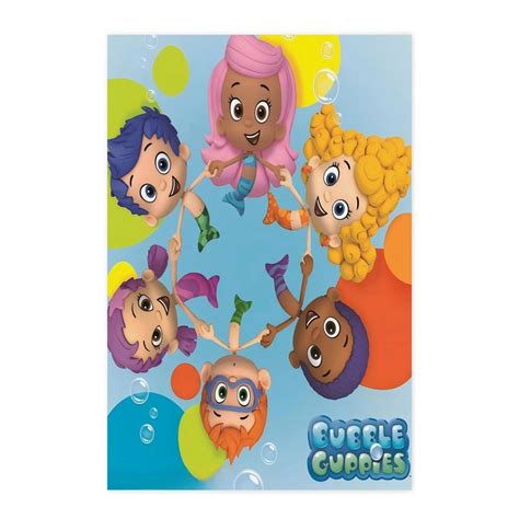Bubble Guppies Anime Stickers Posters Wall Decoration 3045（cm