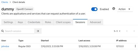 Cant Sign Out A User From The Admin Console Sessions Section · Issue 21599 · Keycloak