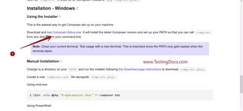 Composer Download On Windows Testingdocs