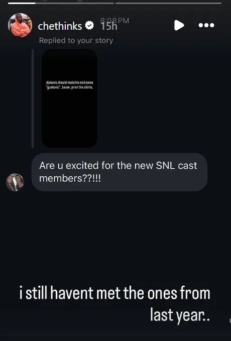 Michael Che Says He Still Hasnt Met The New ‘snl Cast Members From