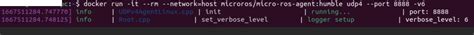Agent Not Connecting On Docker Issue Micro Ros Micro Ros Setup Github