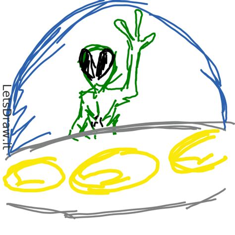 How To Draw UFO Tmcfpgfef Png LetsDrawIt