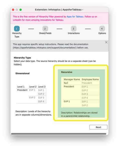 HierarchyFilter Product Guide Infotopics Apps For Tableau