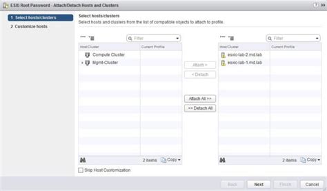 How To Reset ESXi Root Password Using VMware Host Profile