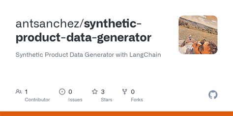 Github Antsanchez Synthetic Product Data Generator Synthetic Product Data Generator With