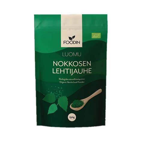 Organic Nettle Leaf Powder 150g Nordic Immunity Supplements