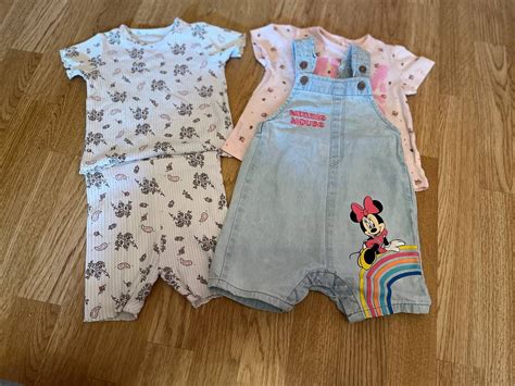 ♥️Дитячий комісійний магазин🧸🛍 Набір для дівчинки Комплект шорти футболка 9 12 місяців