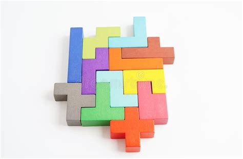 Logical Thinking And Problem Solving Problem Solution Creative Business Concept Wooden Puzzle