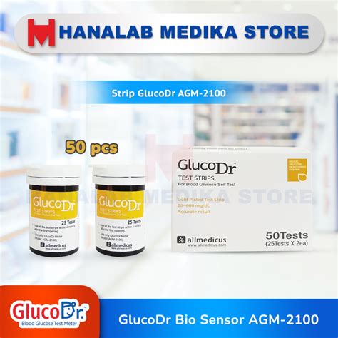 Jual Gluco Dr Biosensor Strip Code 8 Exp 2026 06 Strip Gluco Dr