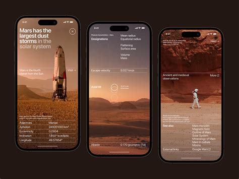 Solar System App Concept By Lay Uxui And Branding On Dribbble