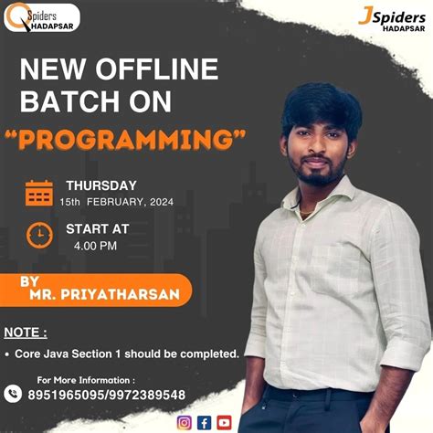 Qspidersjspiders Hadapsar On Linkedin Corejava Programming Softwaretesting Development