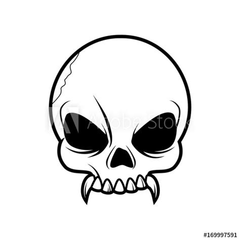 Vampire Skull Drawing Free Download On Clipartmag