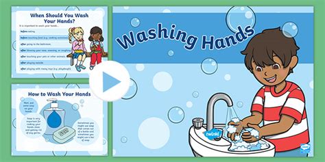 Washing Hands Powerpoint Teacher Made