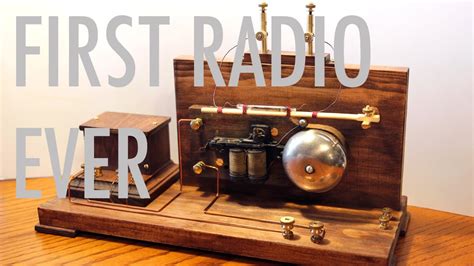 First Radio Ever Invented