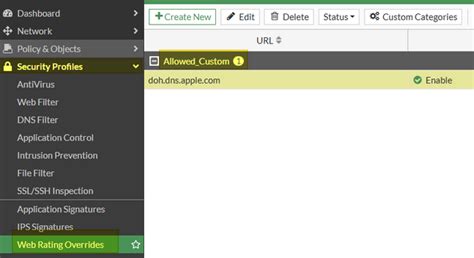 Troubleshooting Tip Web Rating Override Is Not Ta Fortinet Community