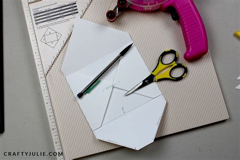 How To Make Your Own Envelopes And Cards Crafty Julie