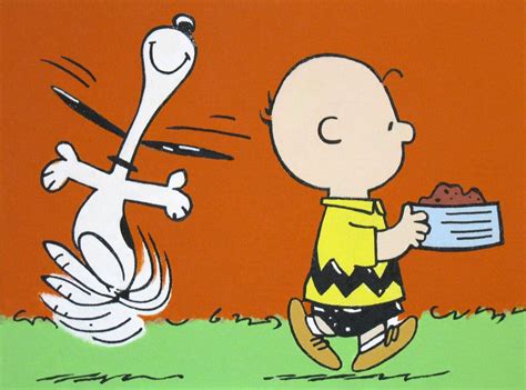 Charlie Brown And Snoopy Dancing Peanuts Comic