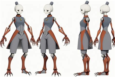 premium ai image medical research human skeleton model specimen human