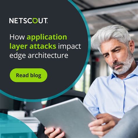 Netscout On Linkedin How Application Layer Attacks Impact Edge Architecture Netscout