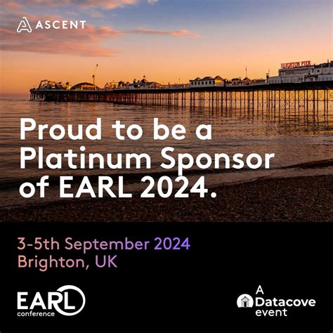 Ascent On Linkedin Earlconference Earlconf Techconference Data