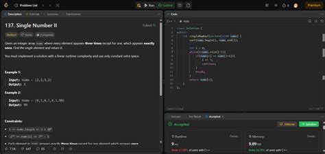 Day19 Of 100dayofcodingchallenge Single Number Ii Vikash Mewada