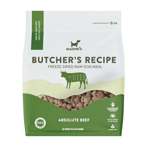 Mclovins Pet Butchers Recipe Beef Liver Freeze Dried Complete Dog