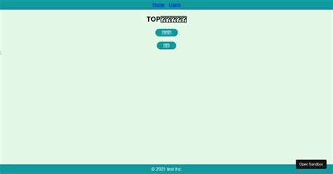 Atom Test Codesandbox