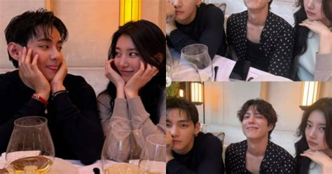좌 보검 우 뷔파리의 수지 우열을 가릴 수 없는 케미 여신