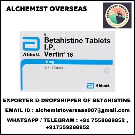 Betahistine Hydrochloride Tablets 8 Mg At ₹ 180stripe In Nagpur Id