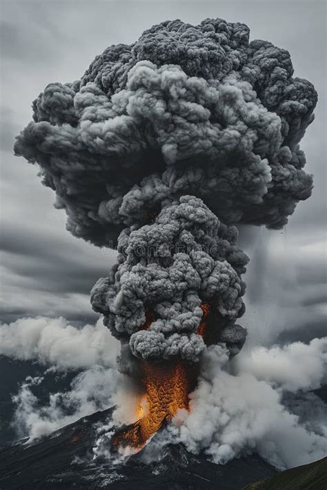 Volcanic Eruption Stock Image Image Of Dangerous Eruption 363085305