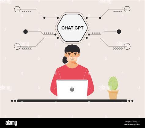 Chat Gpt Laptop Stock Vector Images Alamy