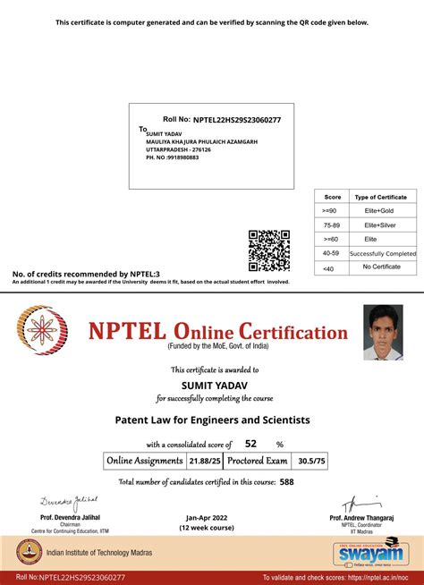 Sumit Yadav On Linkedin Nptel Certification Skills Engineering
