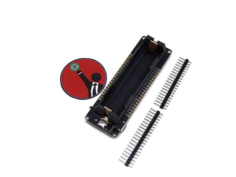 esp32 con porta bateria 18650 ttgo makerschile