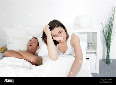 Incompatibility In Bed Stock Photo Alamy