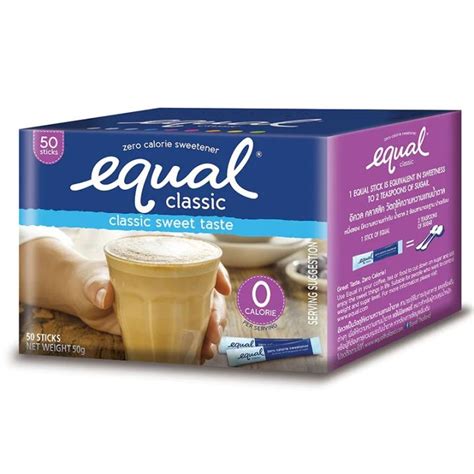 Equal Classic Sticks อิควล คลาสสิค 1กล่อง50ซอง Th