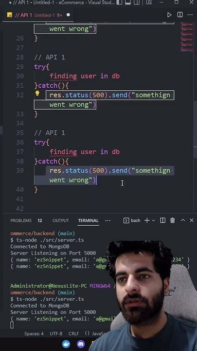 Proper Way Of Handling Errors In Express Js Nextjs Expressjs Nodejs
