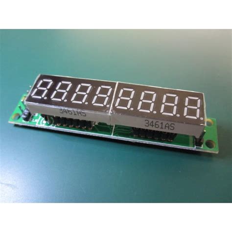 8 Digit 7 Segment Digital Led Display Tube Max7219 Red Modul Shopee Philippines
