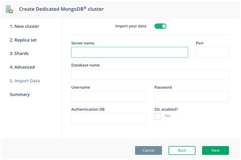New MongoDB Cluster Dedicated Hosting